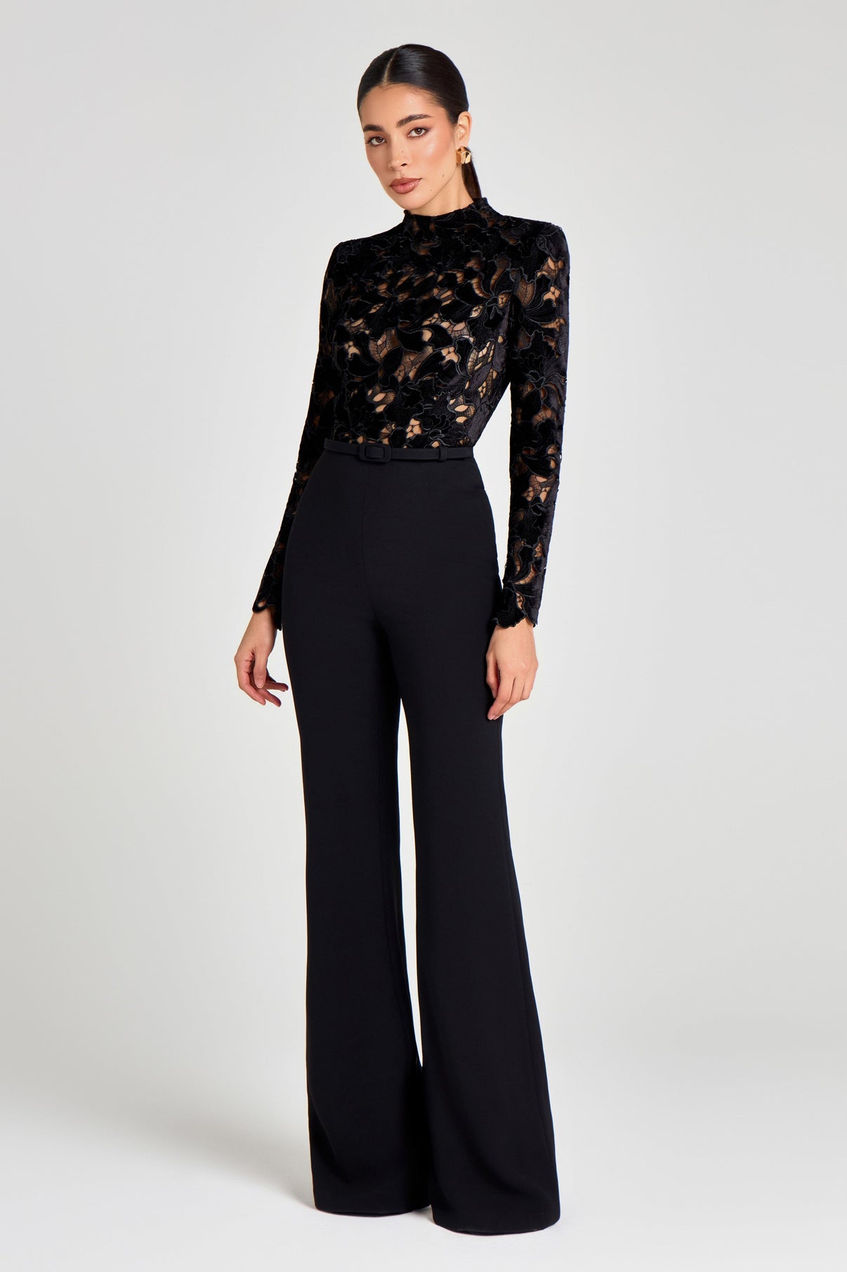 Eleanor Black Jumpsuit | NADINE MERABI