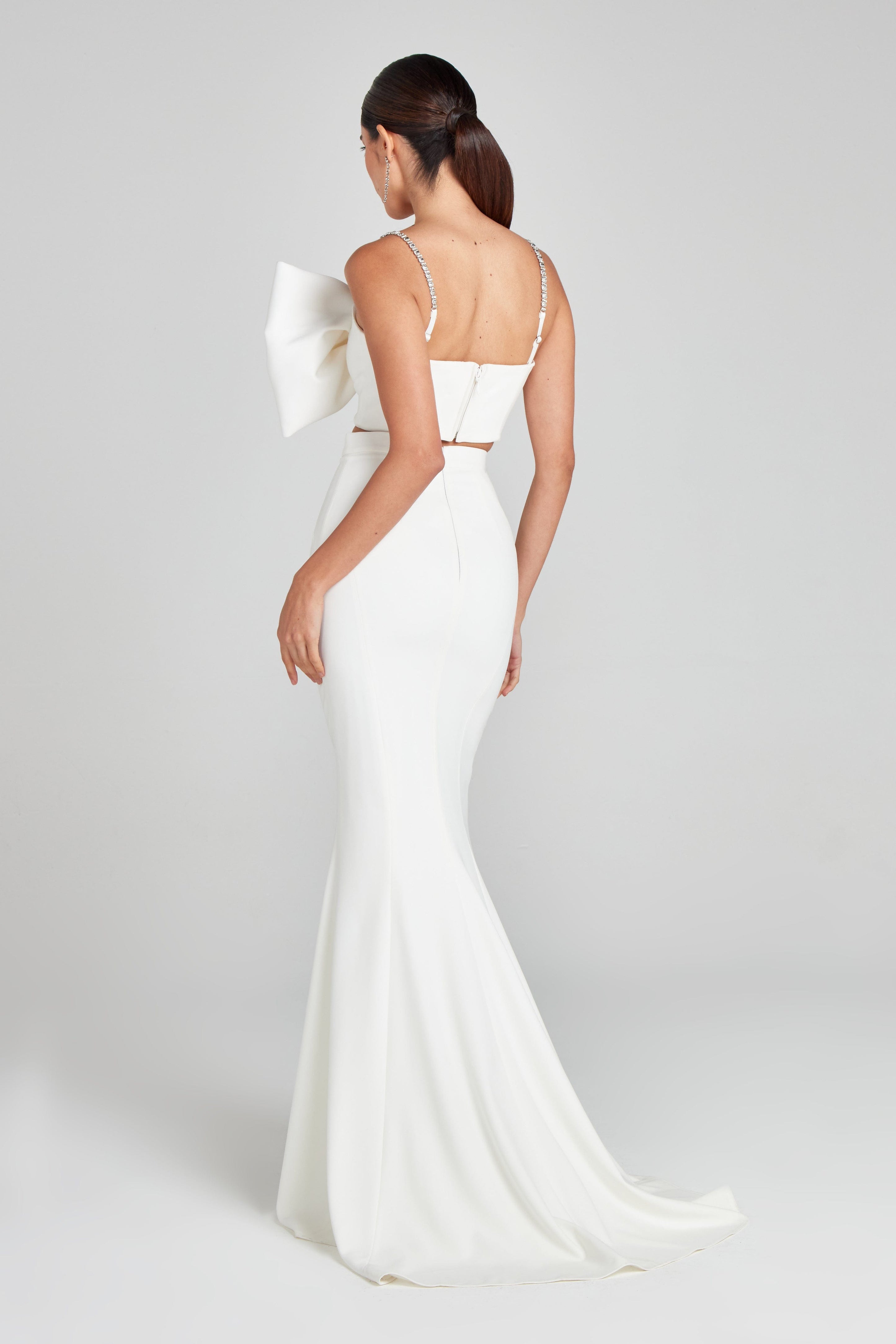 Isobel White Top | NADINE MERABI