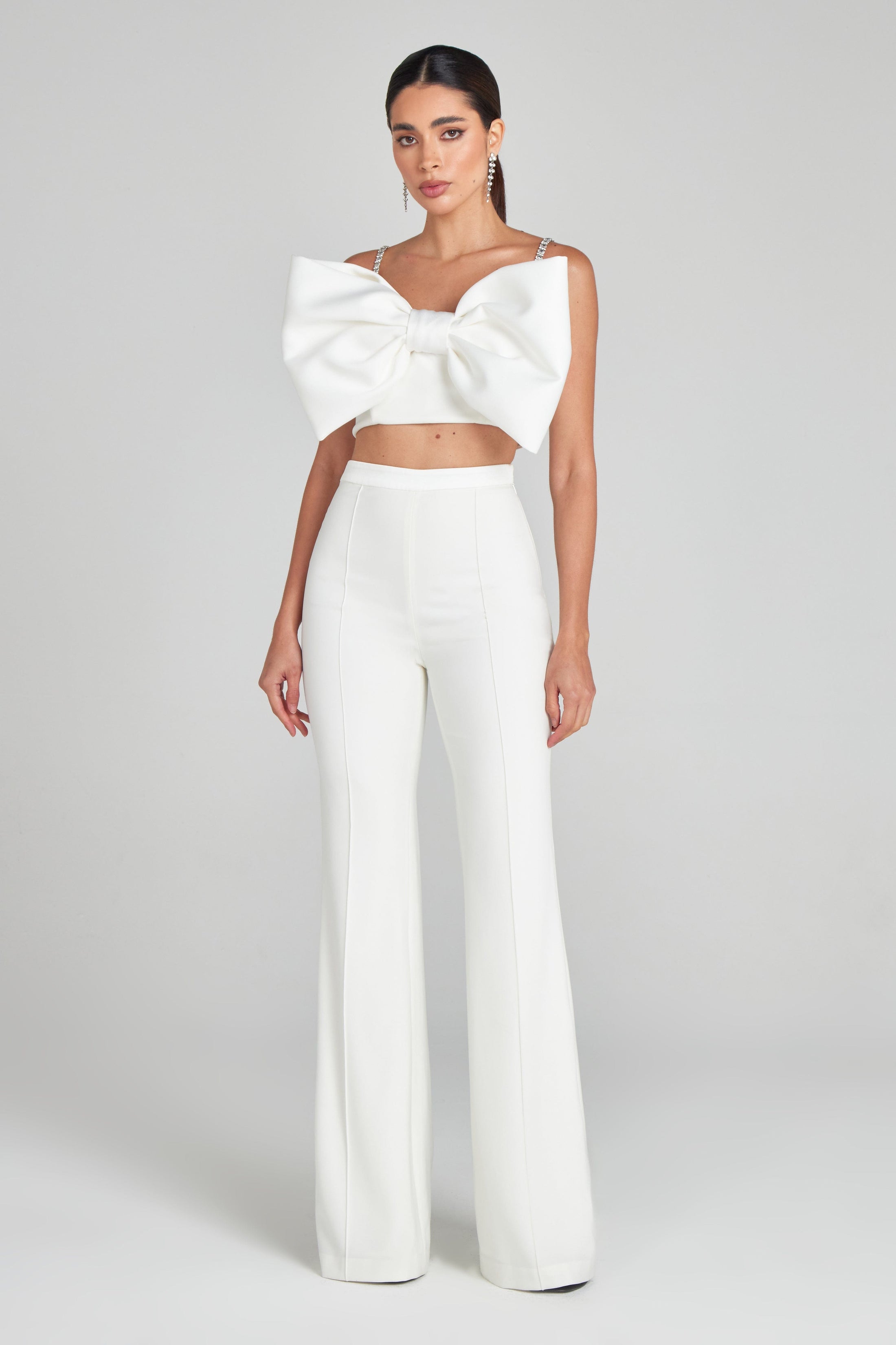 Isobel White Top | NADINE MERABI