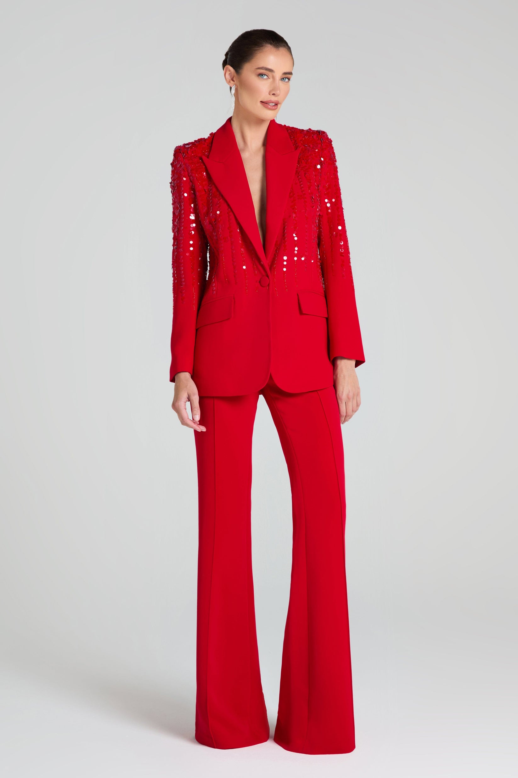 Charlotte Red Pants – NADINE MERABI