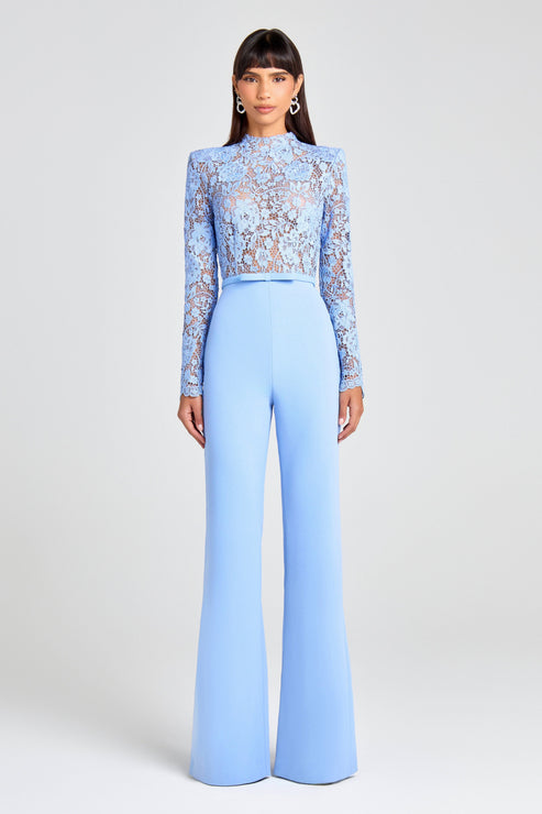 Maddie Blue Jumpsuit | NADINE MERABI