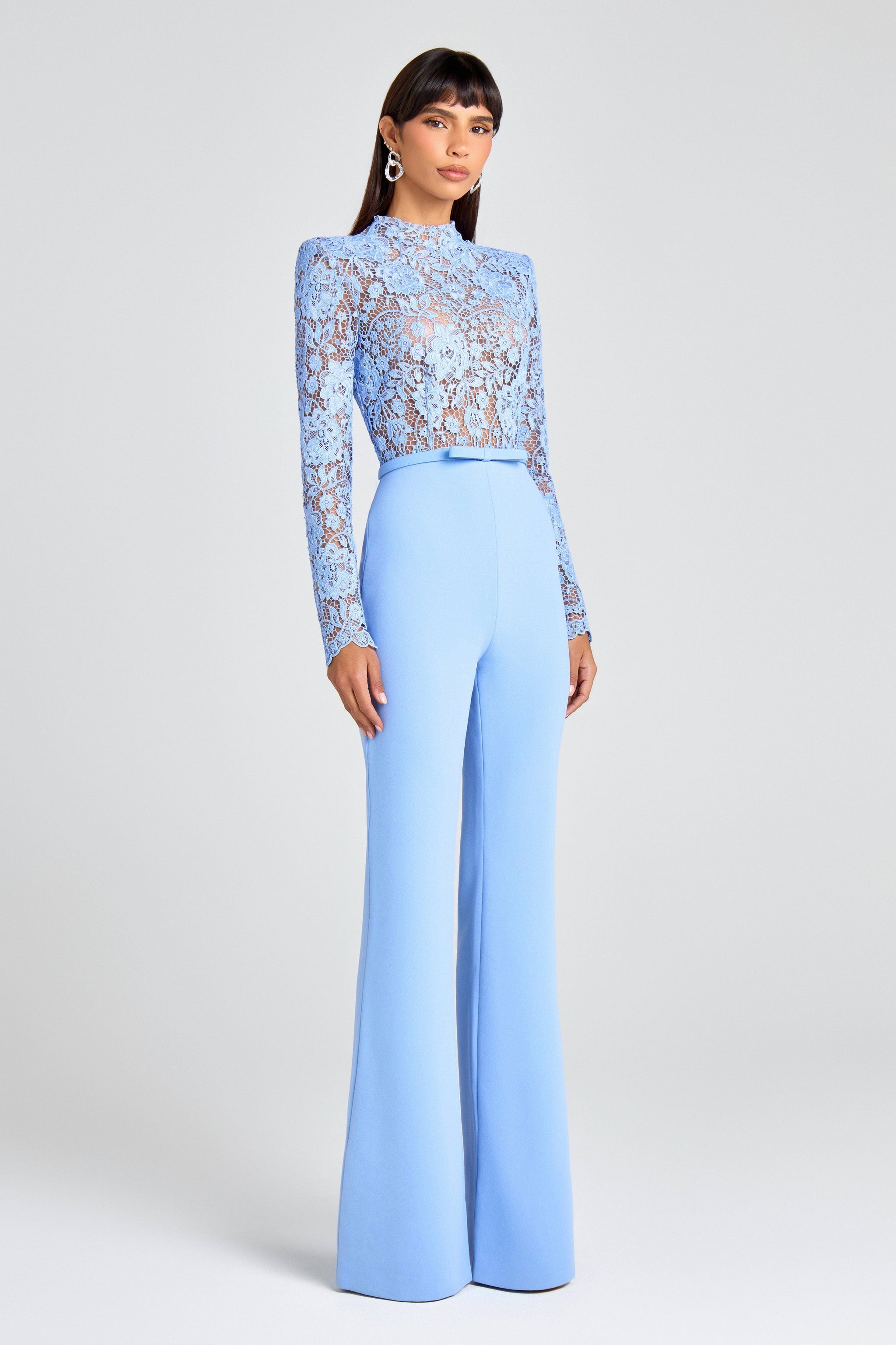 Maddie Blue Jumpsuit | NADINE MERABI