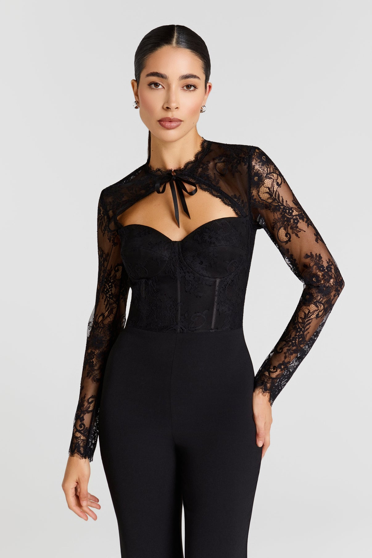 Marissa Black Jumpsuit | NADINE MERABI