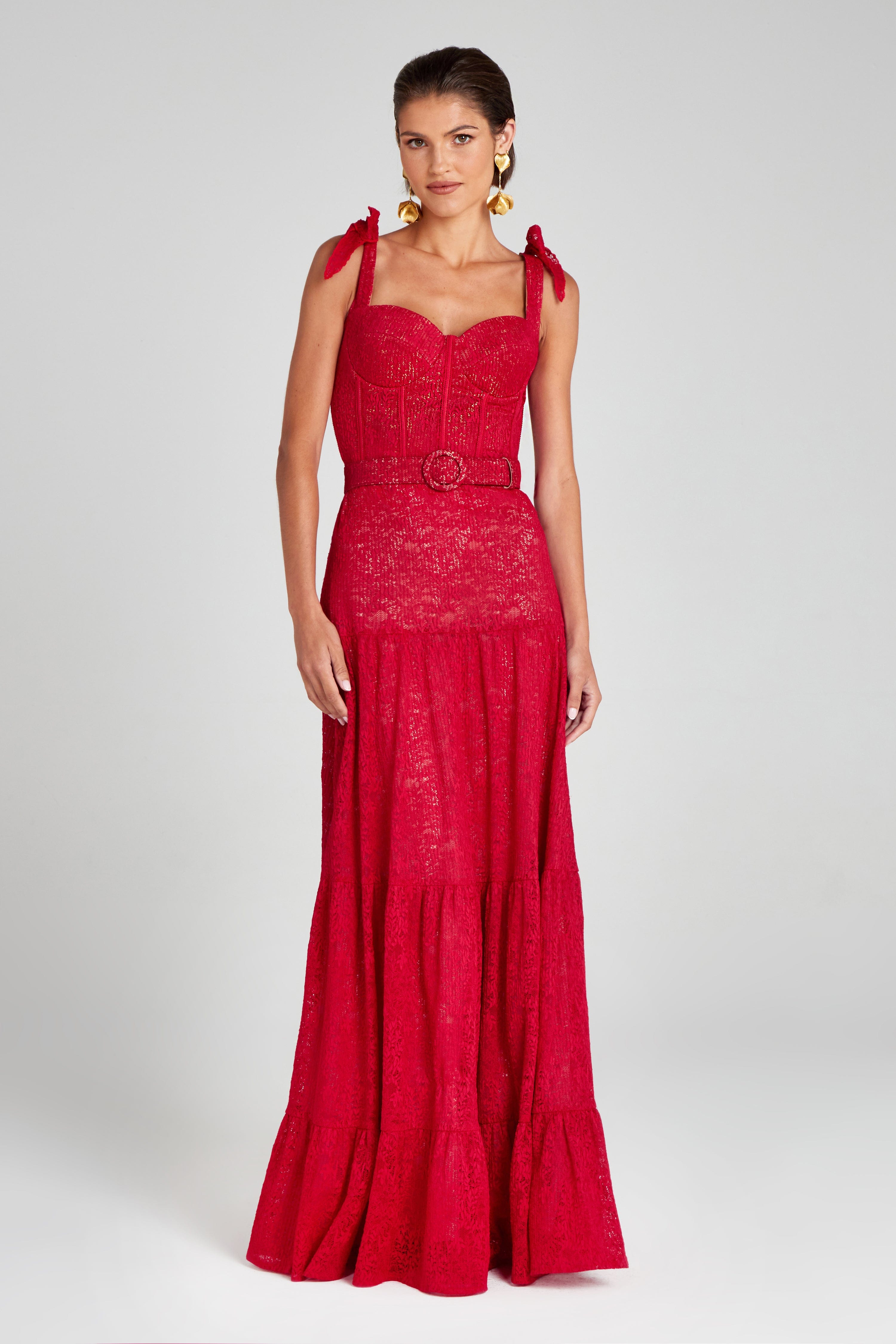 Miranda Red Dress | NADINE MERABI