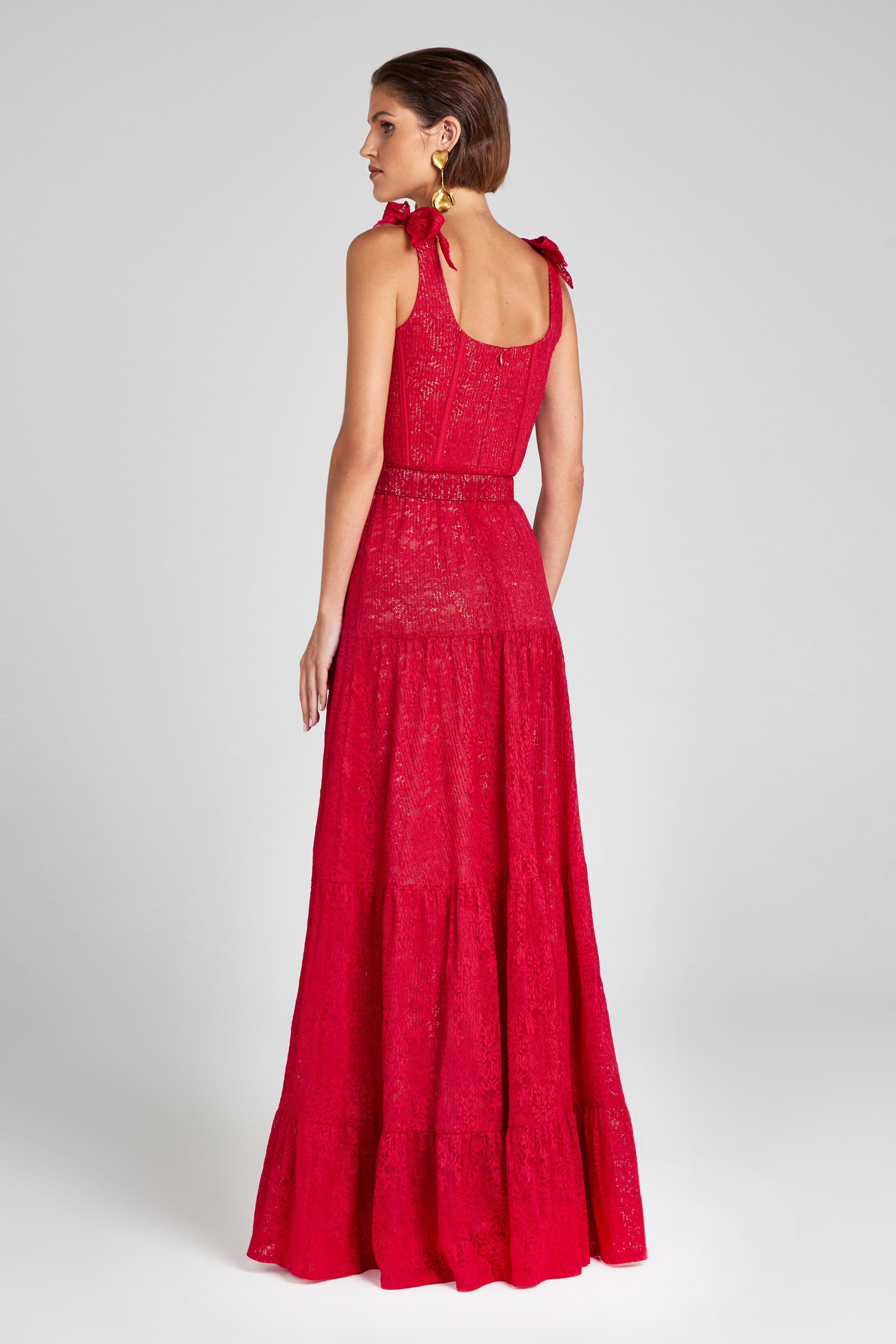 Miranda Red Dress | NADINE MERABI