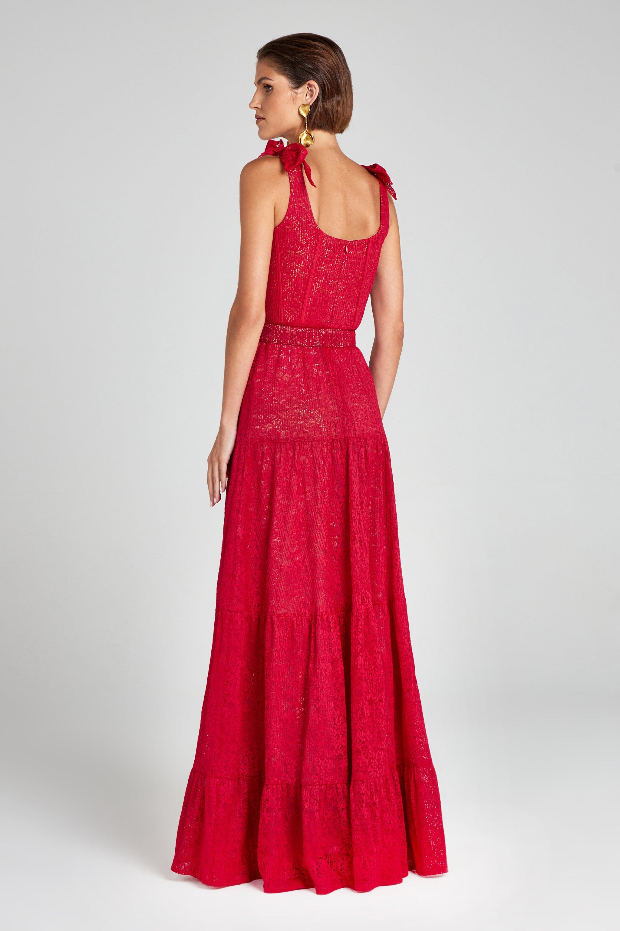 Miranda Red Dress – NADINE MERABI