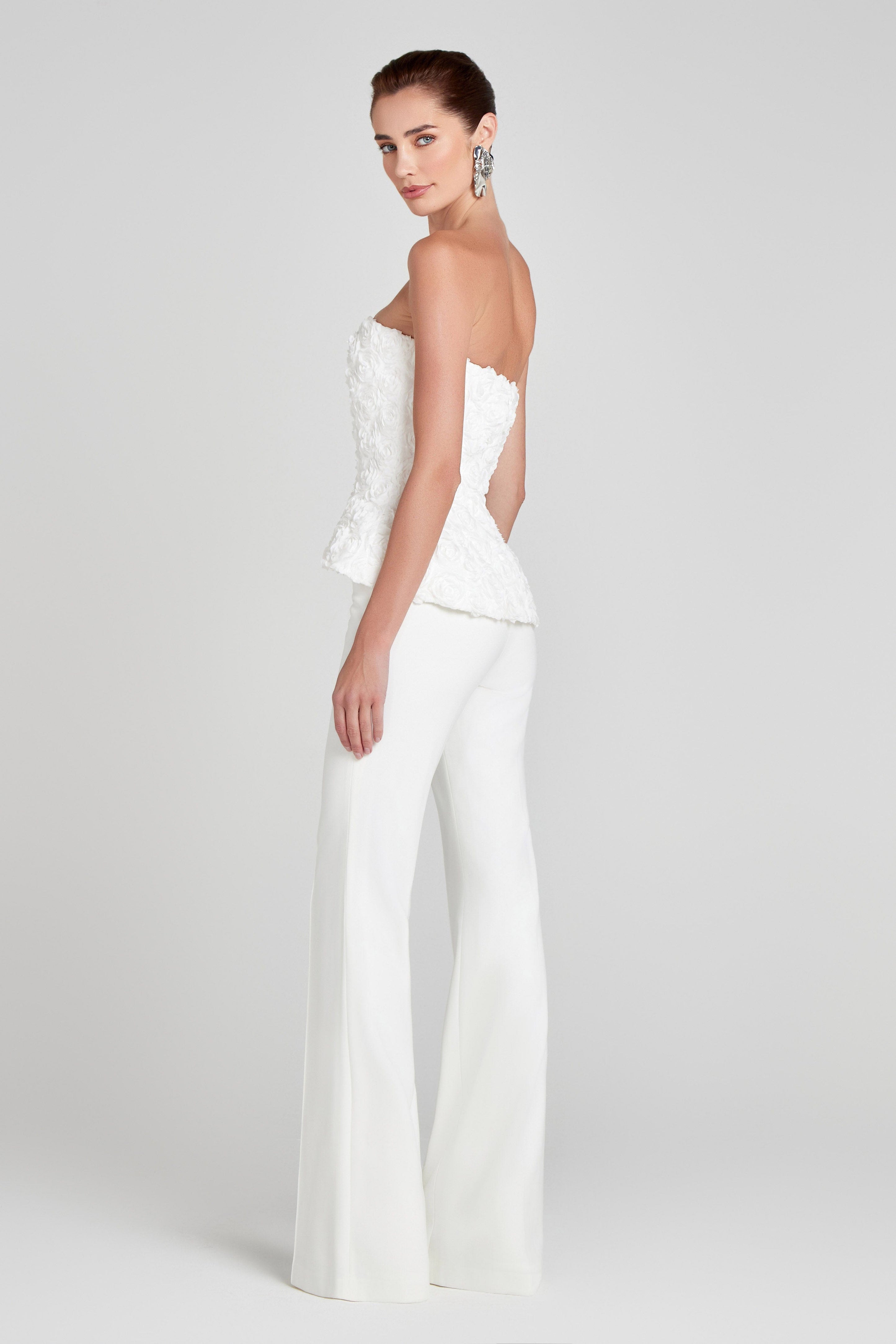 Phoebe White Top | NADINE MERABI
